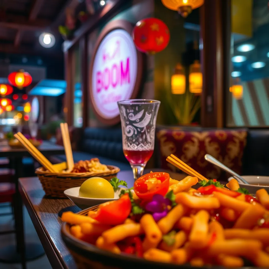Experience Culinary Delights at Boom Boom Restaurant