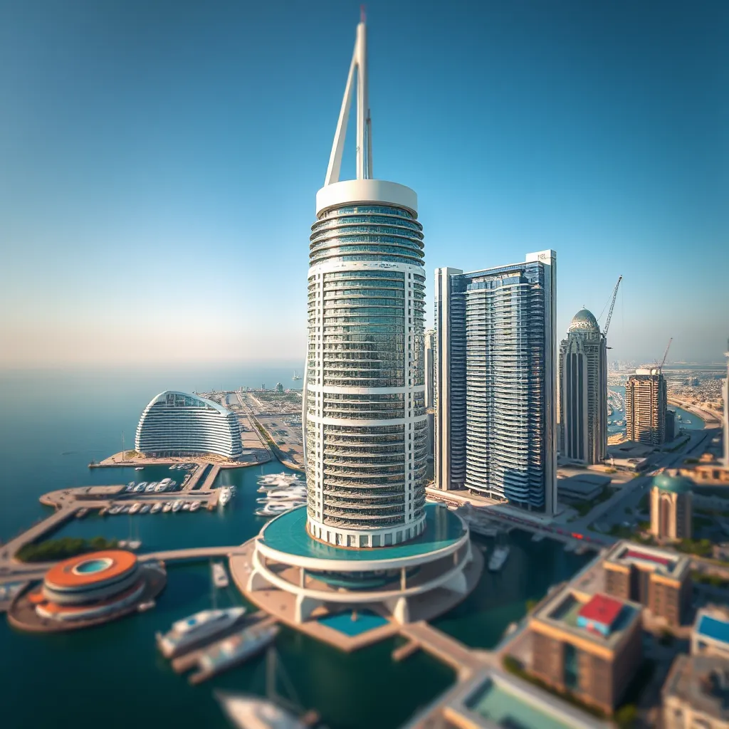 Exploring Dubai's Marina Pinnacle and Tiger Tower