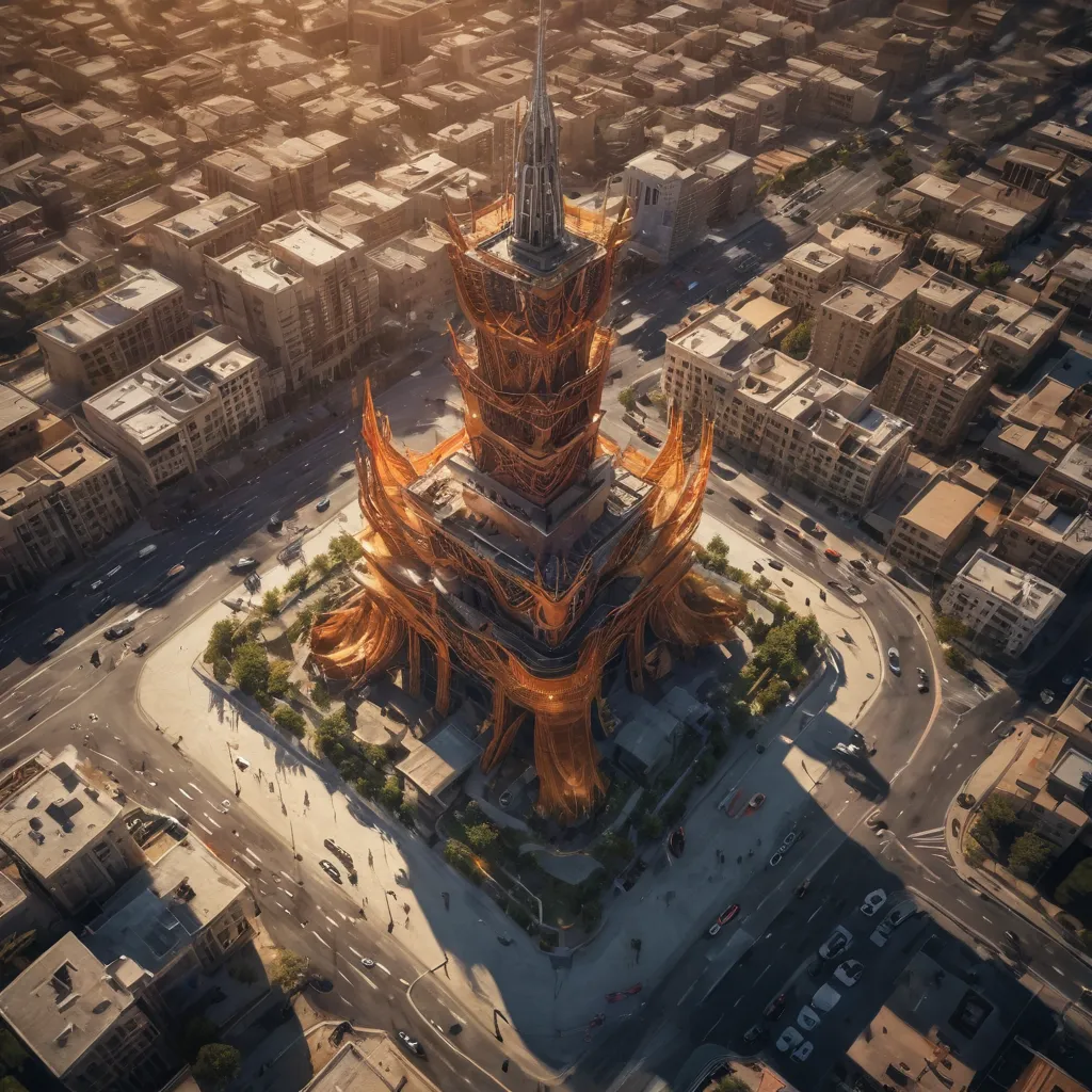 Exploring the Phoenix Tower in Dubailand